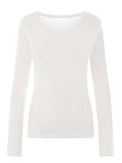 Yohji Yamamoto Cut-out Cotton Top - Offwhite