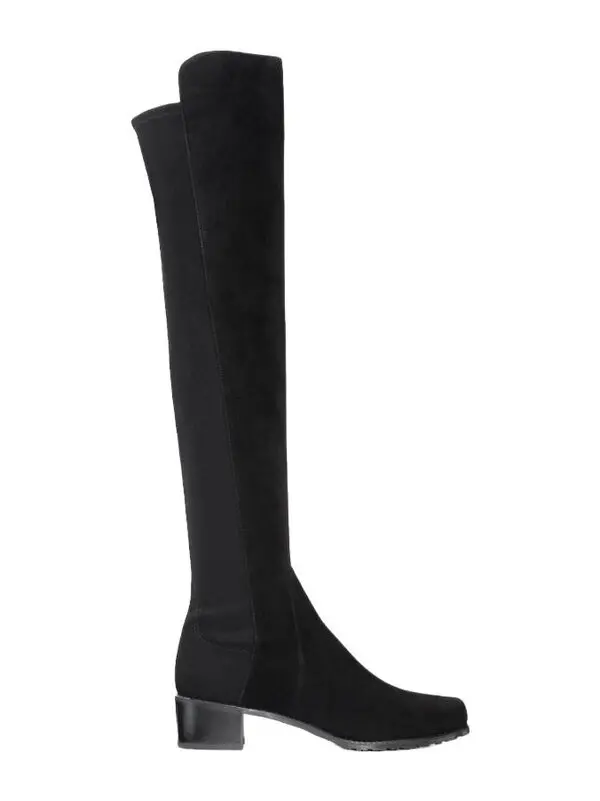STUART WEITZMAN Over The Knee Boots With Block Heel - Black