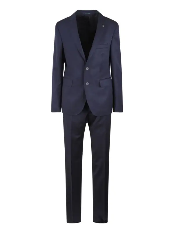 Tagliatore Single-breasted Tailored Suit - Black