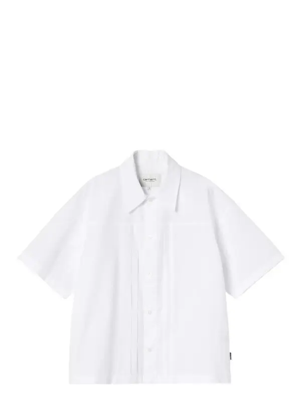 Carhartt Work In Progress Short Sleeve Belmont Shirt - White