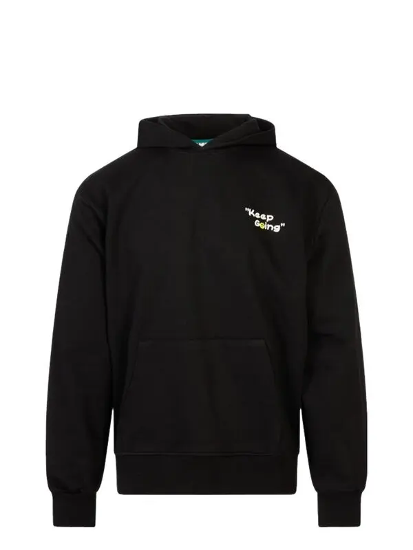 BARROW Teddy Bear Graphic Hoodie - Black