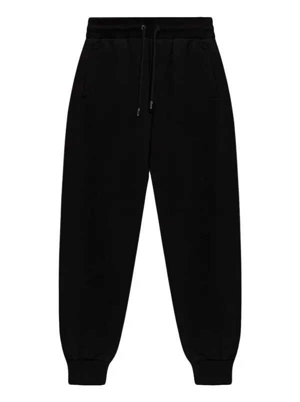 Dolce & Gabbana Dolce Gabbana Logo-detailed Drawstring Joggers - Black