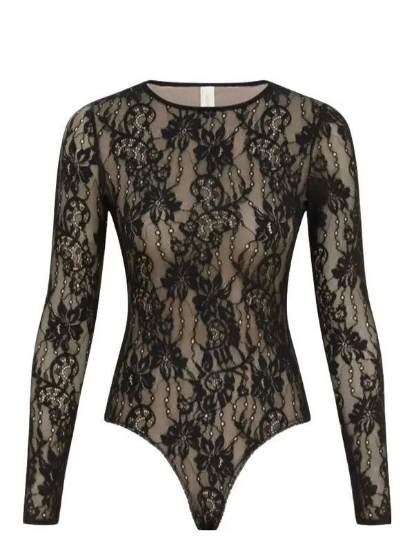 Zimmermann Lace Bodysuit - Black