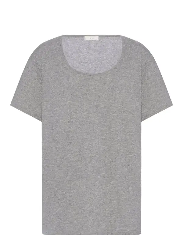 THE ROW Pirro T-shirt - Light Gray Blend