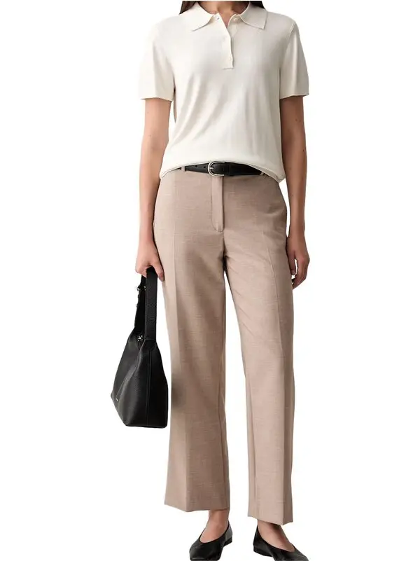 Calvin Klein Short-sleeve Cardigan - Nude