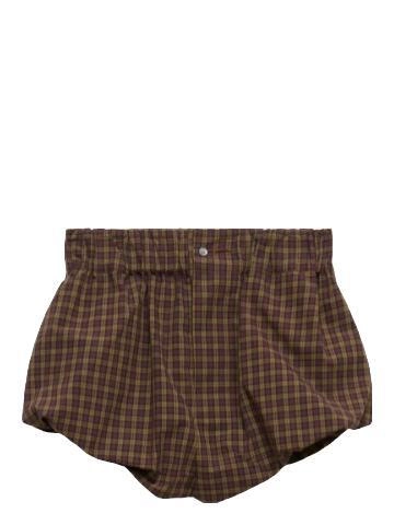 Marni Checked Bubble Shorts - No
