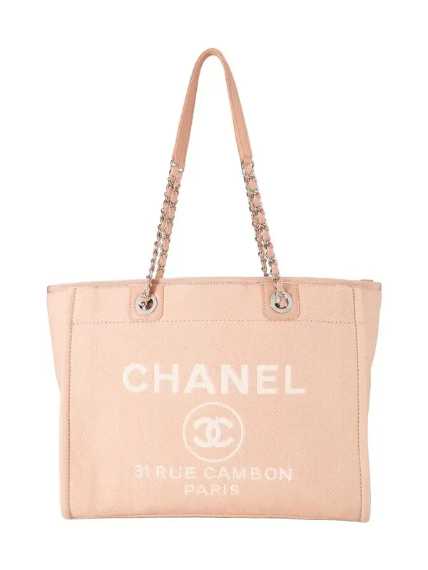 Chanel Deauville Tote Bag - Pink