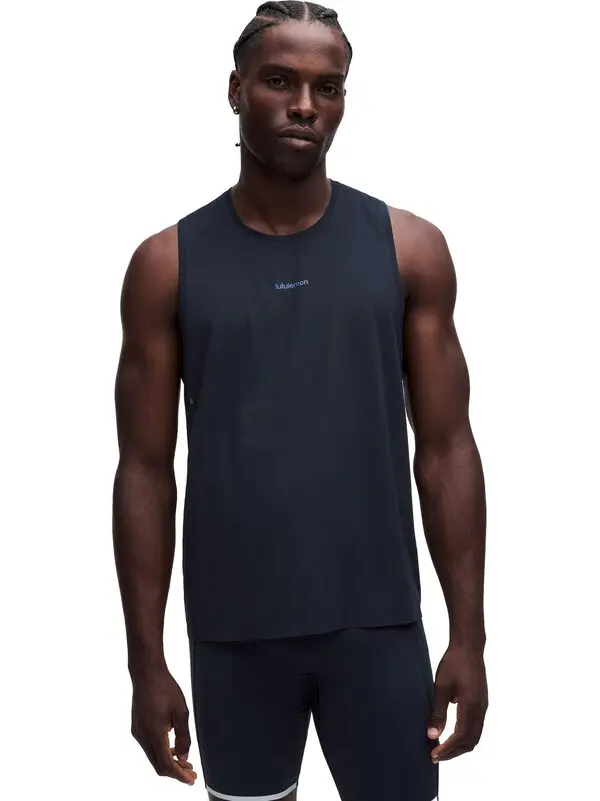 Lululemon Fast And Free Singlet - True Navy