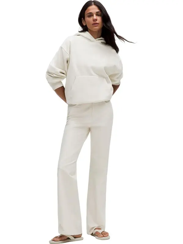 Lululemon Easyfive High-rise Subtle-flare Pant - Light Ivory