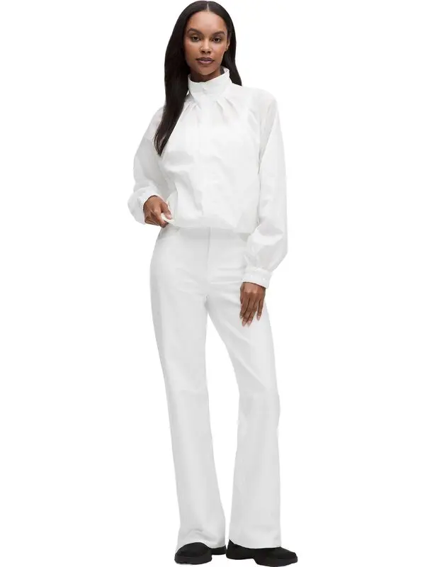 Lululemon Easyfive High-rise Subtle-flare Pant - White