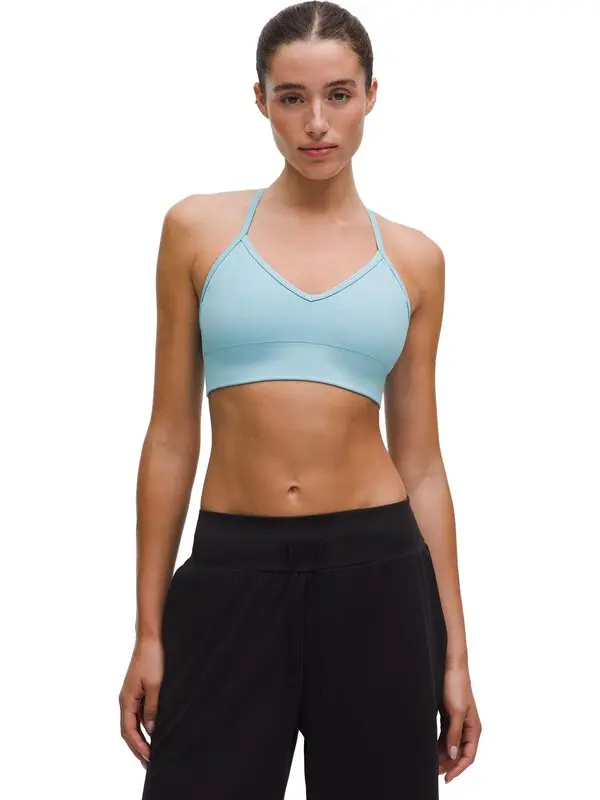 Lululemon Ebb To Street Bra - Seafoam