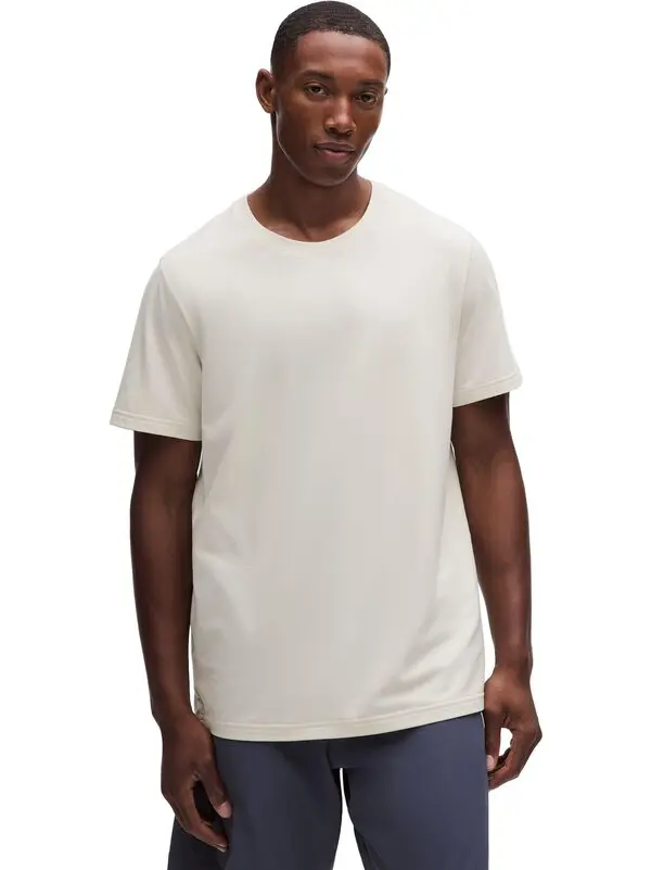 Lululemon Everyday Cotton-blend Classic T-shirt - Light Ivory