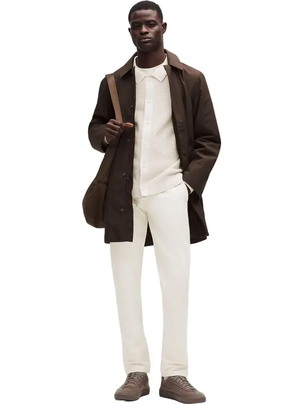 Lululemon Slacker Slim-straight Trouser 34l - Light Ivory