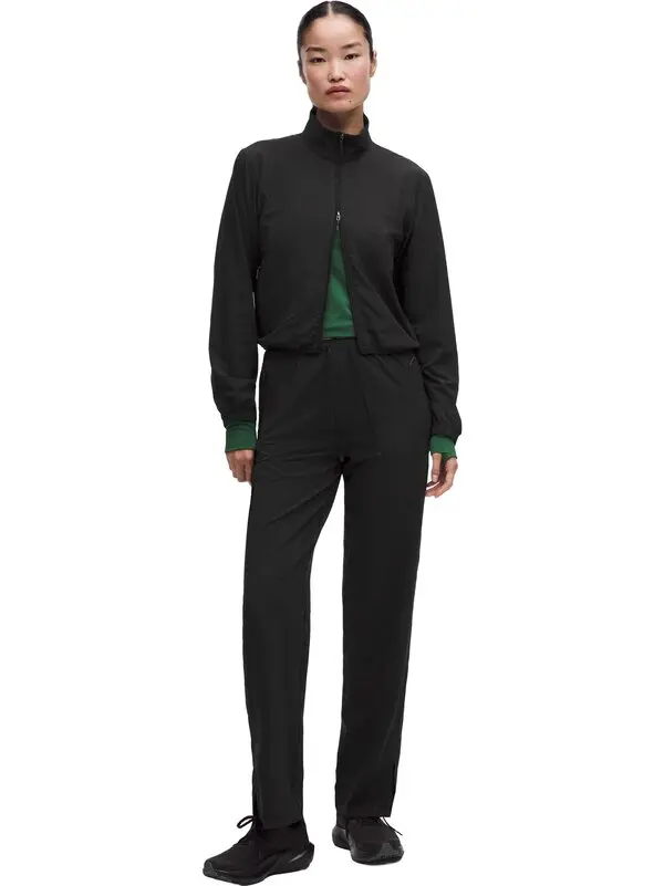 Lululemon Textured Mesh High-rise Running Pants - Black