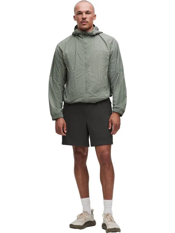 Lululemon Uv-protective Relaxed Fit Hiking Shorts - Graphite Grey