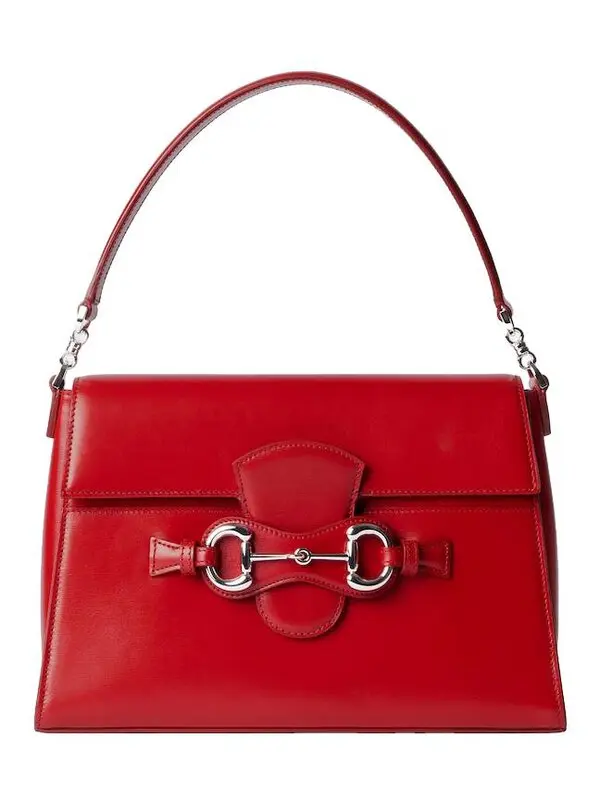 Gucci Horsebit Duomo Top Handle Bag - Red