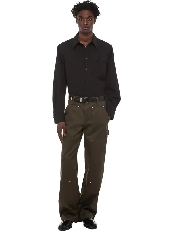 Helmut Lang Carpenter Pants - Dark Moss