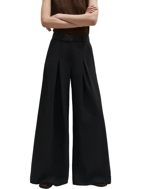 ME+EM Very Wide-leg Pant - Black