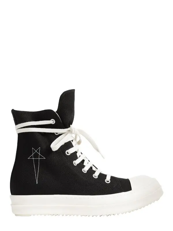 Rick Owens Tower High Top Sneakers - Black
