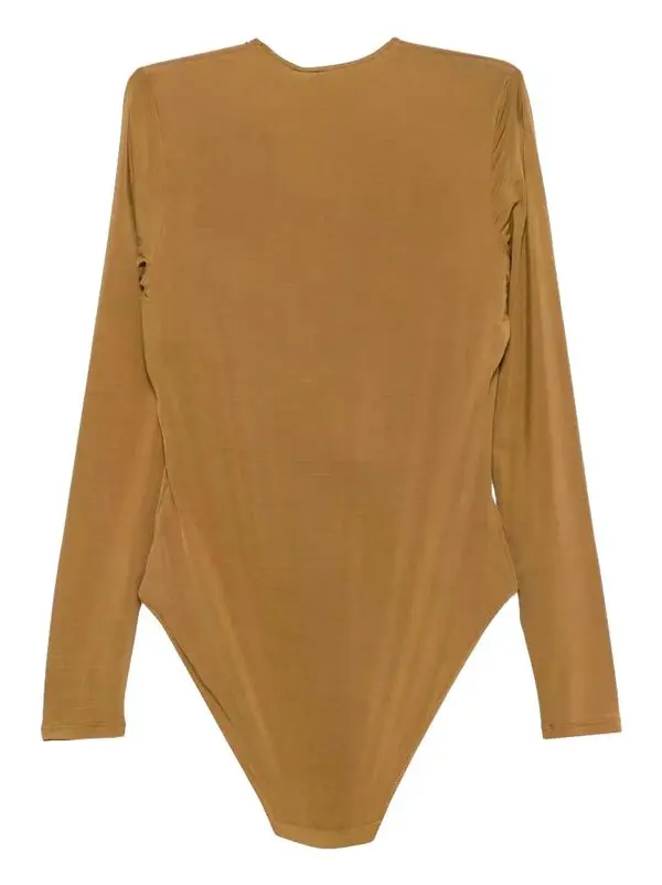 Zimmermann V-neck Long-sleeve Bodysuit - Green