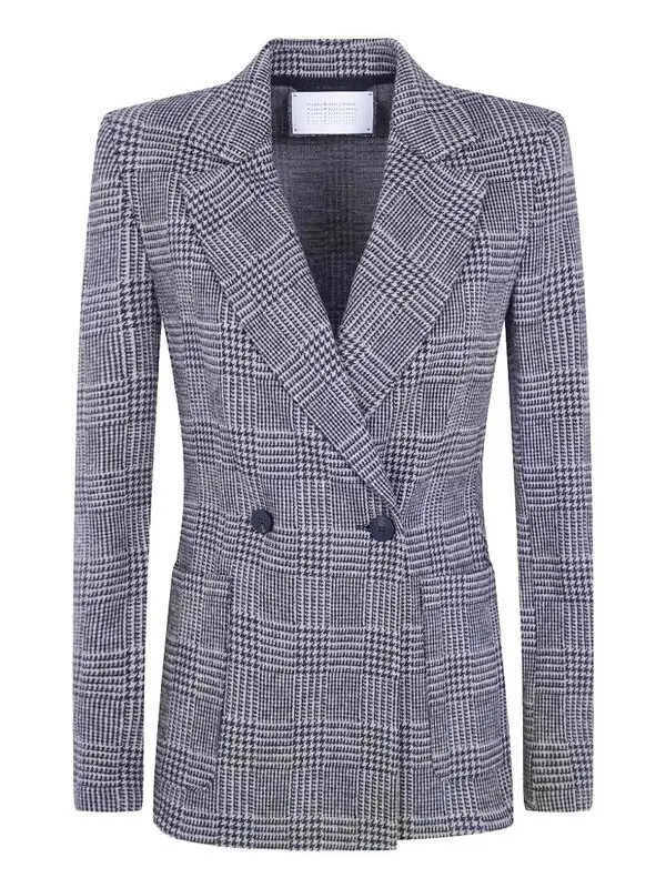 Harris Wharf London Double-breasted Blazer - Neutrals