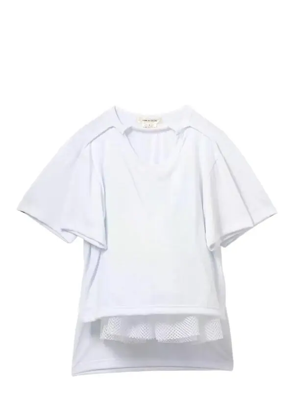 Comme Des Garçons Layered Crewneck T-shirt - White