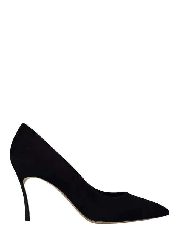 Casadei Blade Pointed-toe Stiletto Pumps - Black