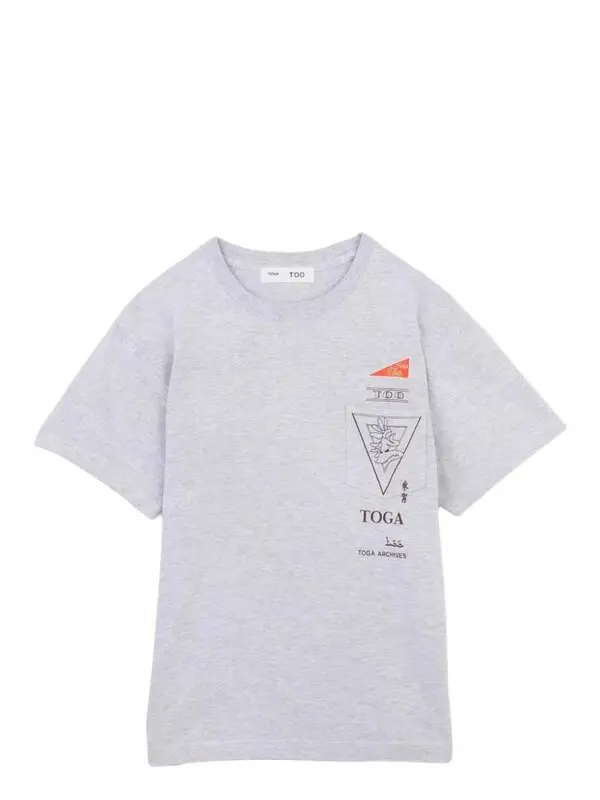 Toga Graphic-print T-shirt - Grey