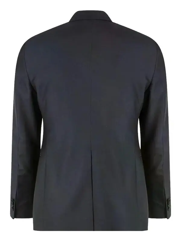 Tagliatore Satin-trim Three-piece Tuxedo Suit - Blue