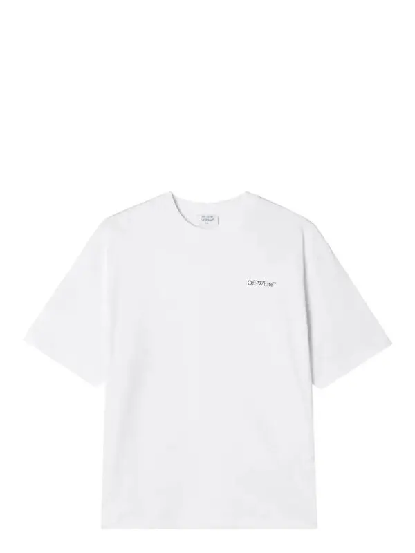 Off-White Arrows Logo-print T-shirt - White