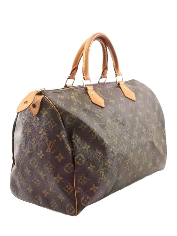 LOUIS VUITTON Speedy 35 Monogram Handbag - Brown