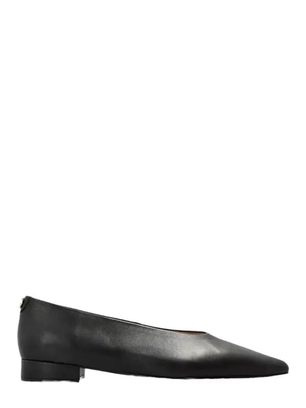 Furla Dora Pointed-toe Ballet Flats - Black