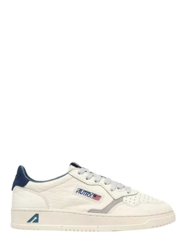 AUTRY Medalist Low Leather Sneakers - Neutrals