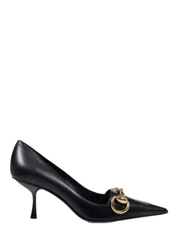 Gucci Boulevard Pumps With Horsebit Detail - Black