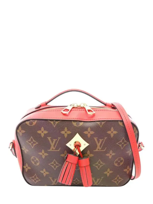 LOUIS VUITTON 2018 Monogram Saintonge Satchel - Brown
