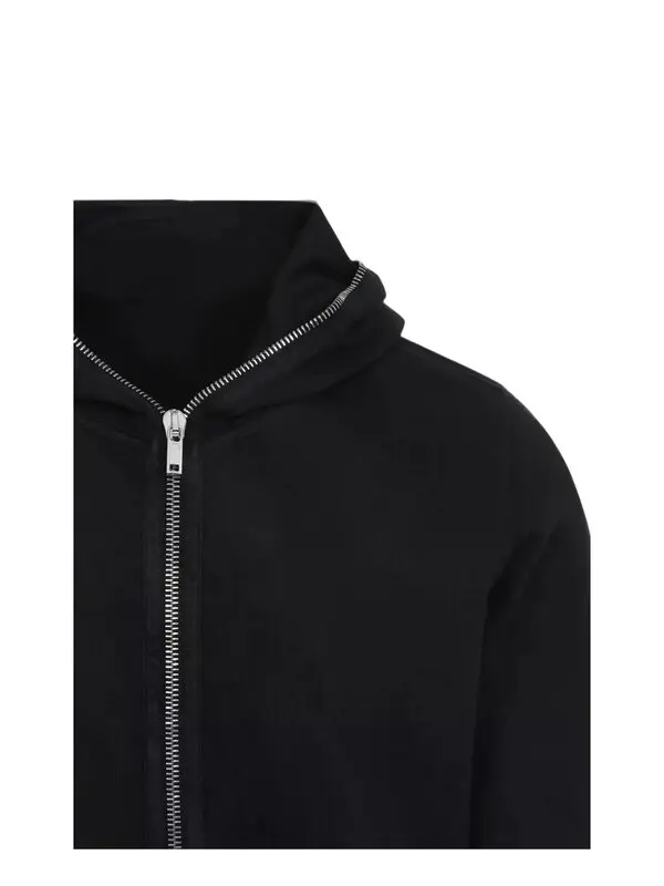 Rick Owens Zip-up Hoodie - Black