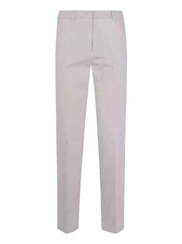 Peserico Tailored Straight-leg Trousers - Neutrals