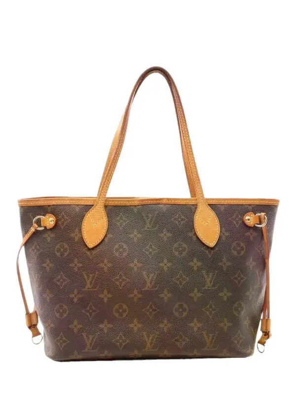 LOUIS VUITTON Monogram Canvas Pm Tote Bag - Brown