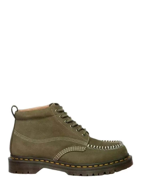 Dr. Martens Lowell Chukka Nubuck Ankle Boots - Green