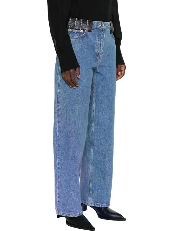 IRO PARIS Archies Wide Leg Jeans - Blue