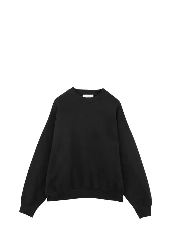 ESSENTIALS Classic Crewneck Sweatshirt - Black