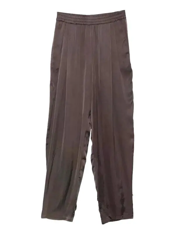 Andamane Renee Elasticated-waistband Trousers - Brown