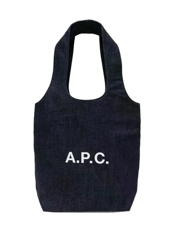 A.p.c. Small Ninon Tote Bag - Blue