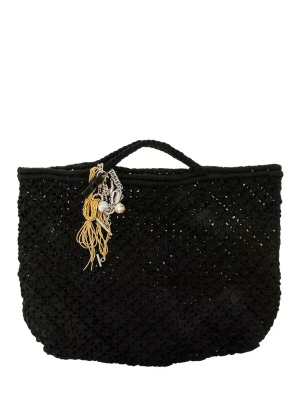 Toga Knitted Tote Bag - Black
