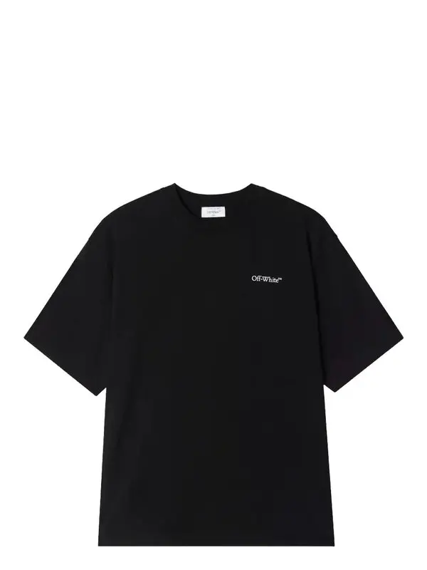 Off-White Arrows Logo-print T-shirt - Black