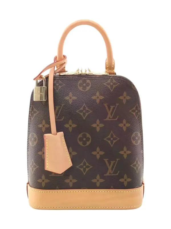 LOUIS VUITTON Monogram Alma Backpack - Brown