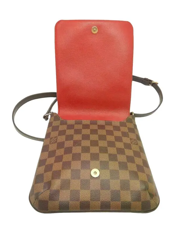 LOUIS VUITTON Damier Ebene Musette Salsa Crossbody Bag - Brown