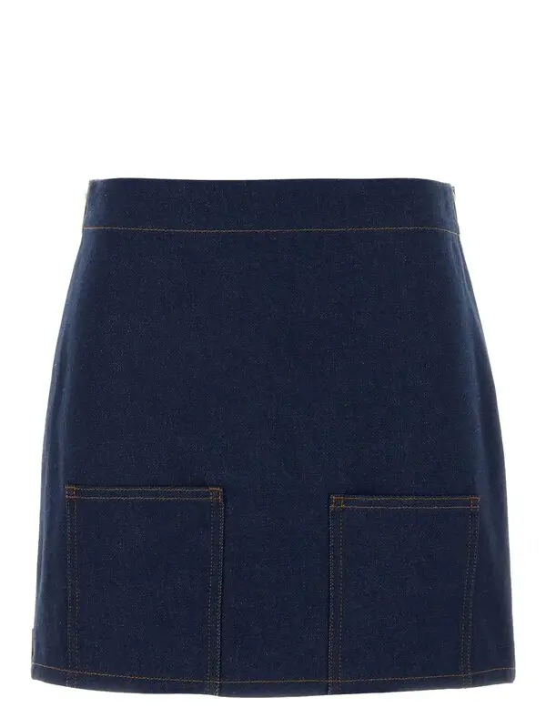 Fendi Denim Mini Skirt - Blue