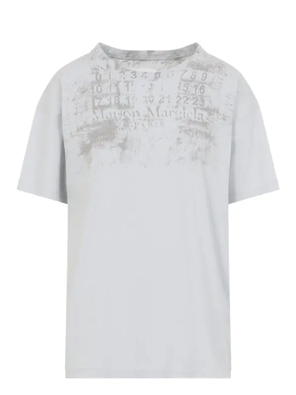 MAISON MARGIELA Graphic Print T-shirt - Gray