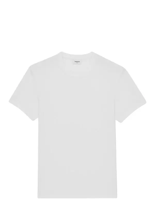 Saint Laurent Cassandre Certified Cotton T-shirt - Multicolor